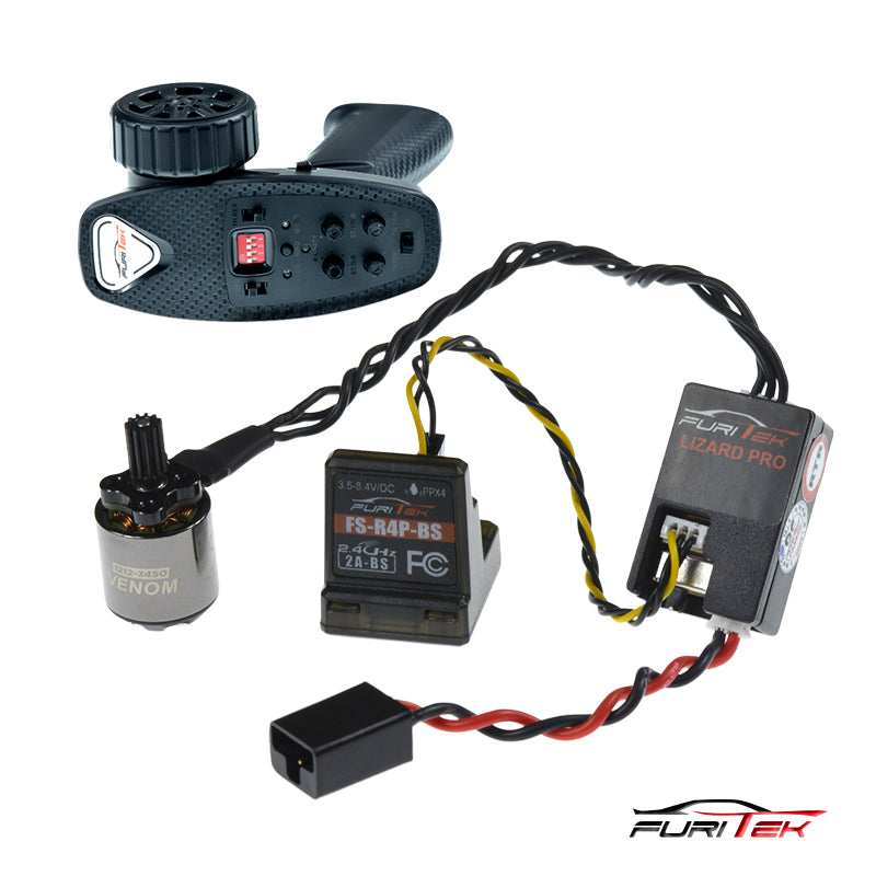 FURITEK STARTER WITH TX/RX Combo 118 2S Brushless Power System FOR TRA ...