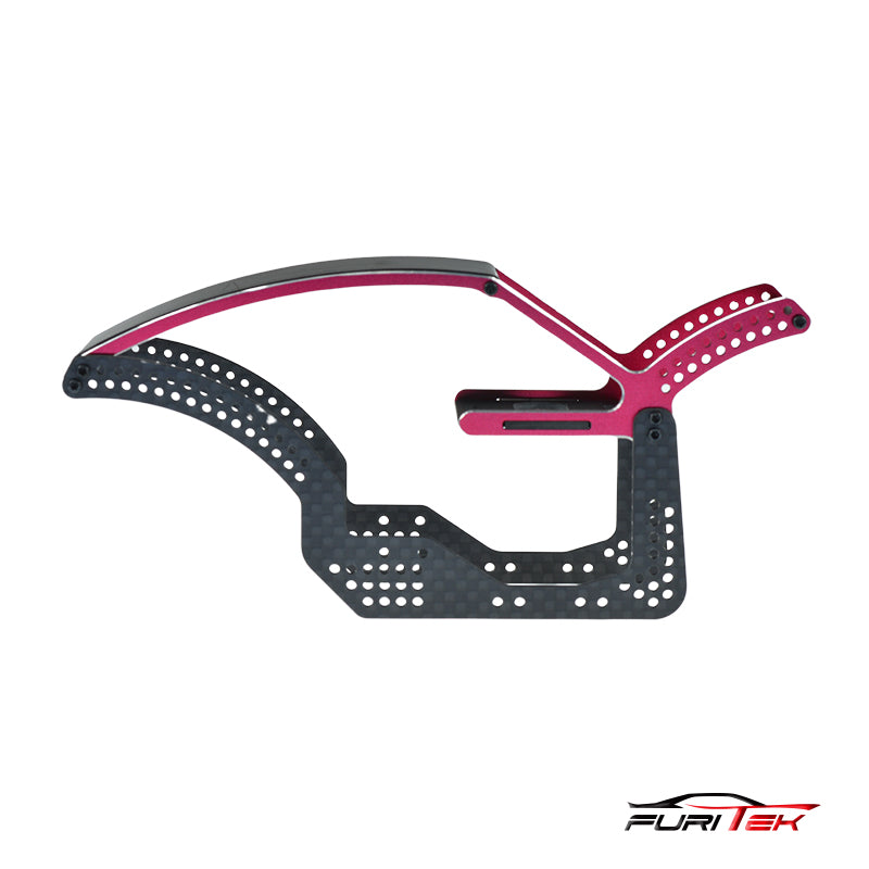 FURITEK BETTLE CARBON FIBER COMP CHASSIS For Furitek FX118 RED version