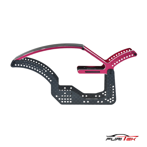 FURITEK BETTLE CARBON FIBER COMP CHASSIS For Furitek FX118 RED version