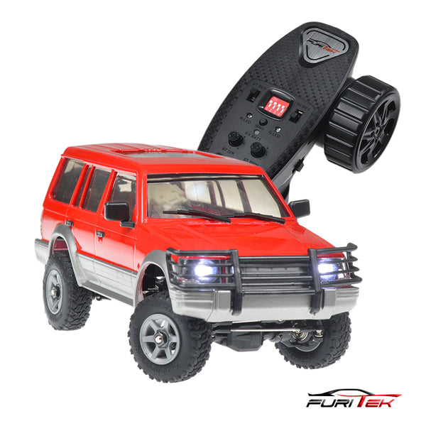 FURITEK FX132 NOMAD 1/32 Brushless RTR RC Crawler Kit (Red) – Furitek