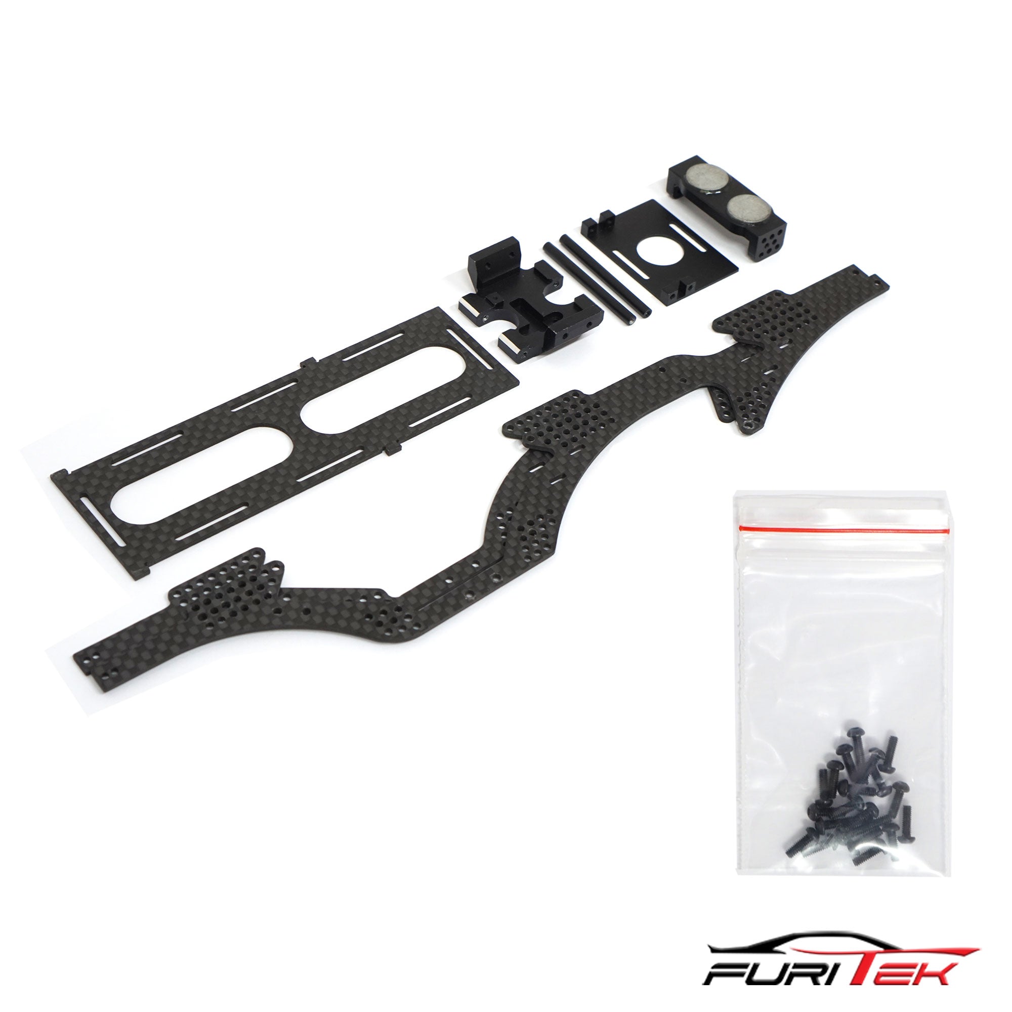 CARBON FIBER KIT WITH ALUMINUM SKID FOR FURITEK CAYMAN PRO 6x6 SPARE P – Furitek