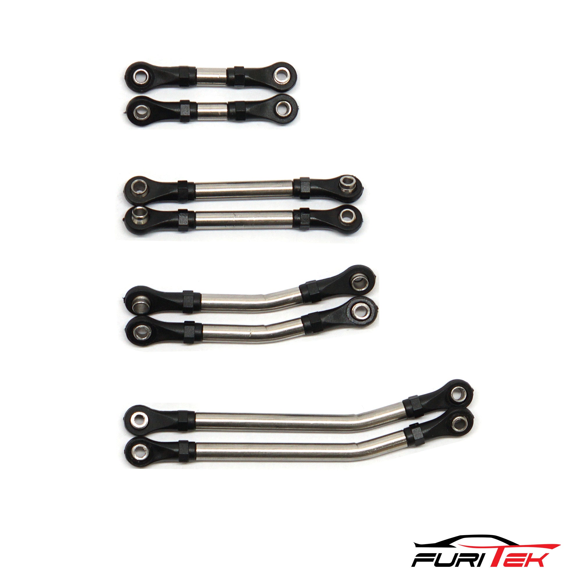 Furitek Steel High Clearance Links Sets With Aluminium Skid Plate For