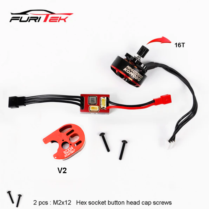 Furitek MicroSilk 2025 Brushless Power System with MicroPython and Min