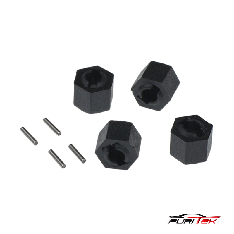 FURITEK STOCK PLASTIC HEX & HEX PIN SET FOR FURITEK FX118 – Furitek