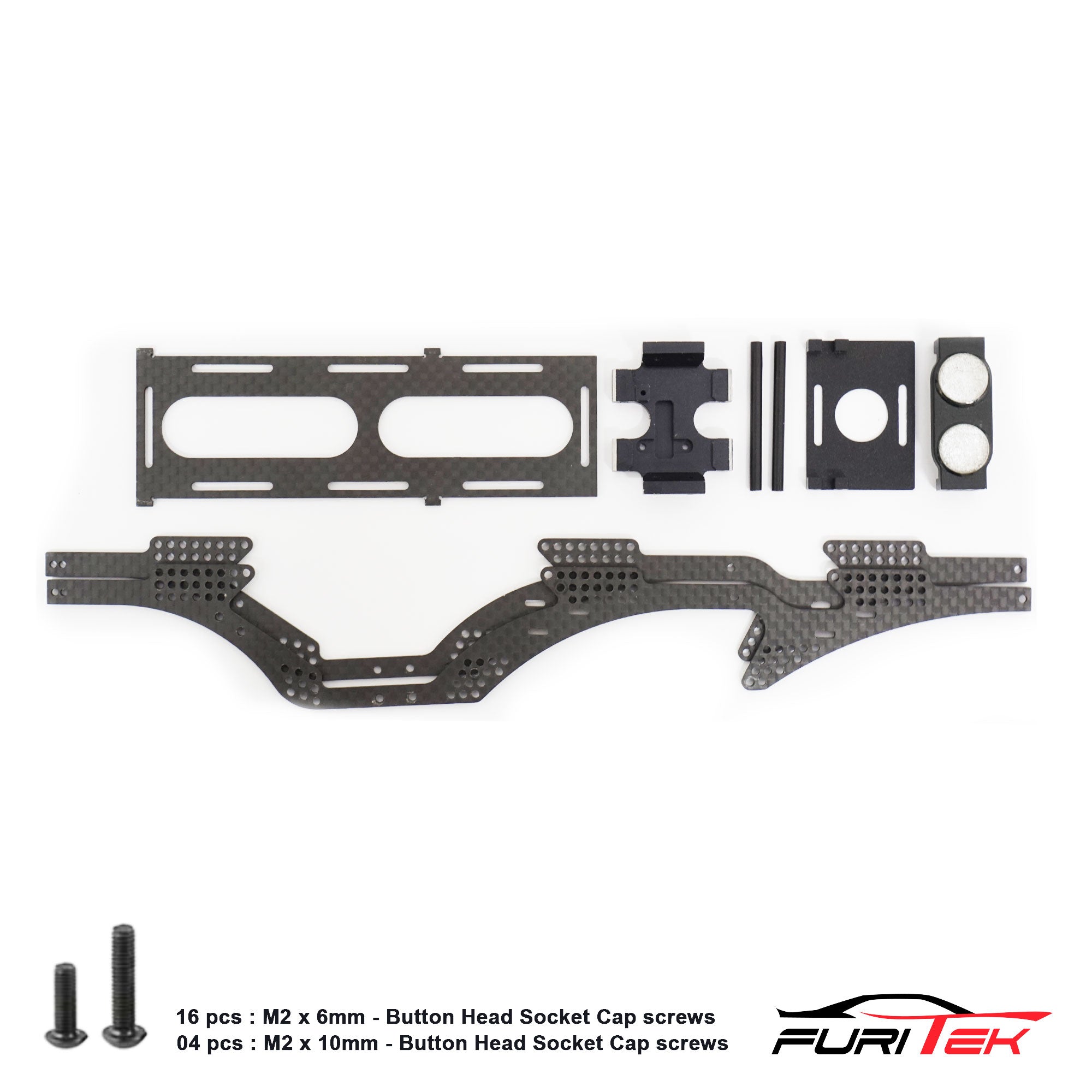 CARBON FIBER KIT WITH ALUMINUM SKID FOR FURITEK CAYMAN PRO 6x6 SPARE P – Furitek