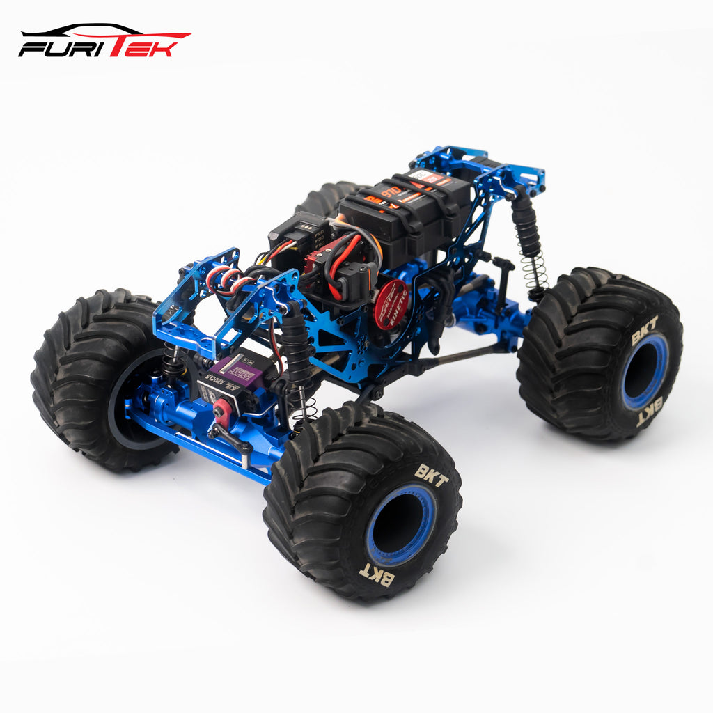 Furitek TITAN BLUE Frame KIT for Losi 1/18 Mini LMT