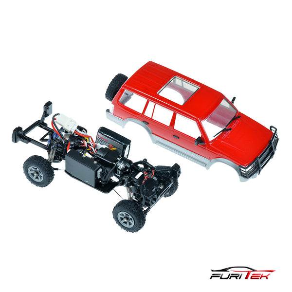 FURITEK FX132 NOMAD 1/32 Brushless RTR RC Crawler Kit (Red) – Furitek
