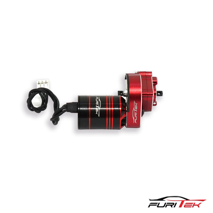 FURITEK MICRO STELLAR TRANSMISSION WITH CEDAR INRUNNER BRUSHLESS SETUP ...