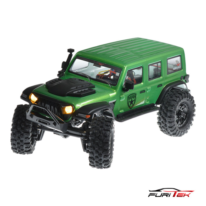 FURITEK FX118 KATANA RTR BRUSHLESS 1/18 RC CRAWLER KIT (GREEN) – Furitek