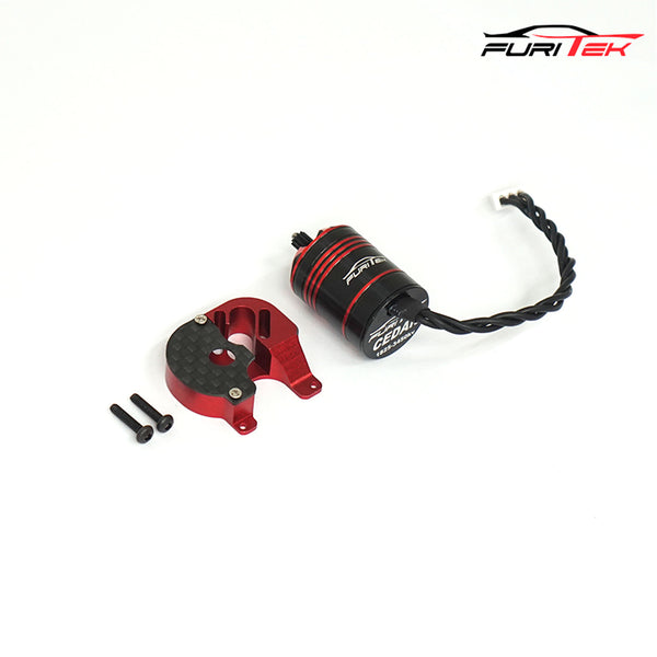 FURITEK CEDAR INRUNNER BRUSHLESS MOTOR WITH 11T STEEL PINION AND CNC M ...