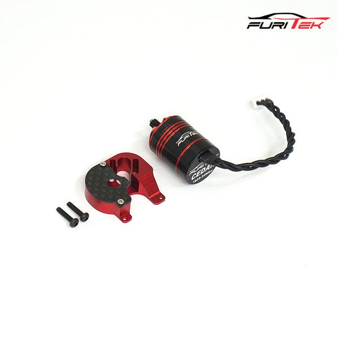 FURITEK CEDAR INRUNNER BRUSHLESS MOTOR WITH 11T STEEL PINION AND CNC M ...
