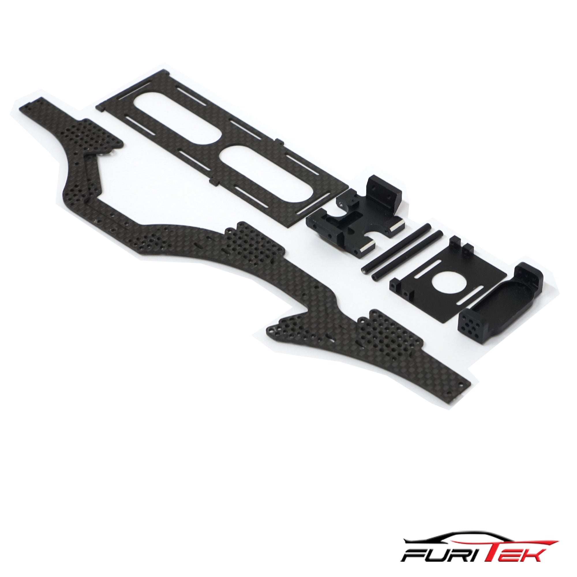 CARBON FIBER KIT WITH ALUMINUM SKID FOR FURITEK CAYMAN PRO 6x6 SPARE P – Furitek