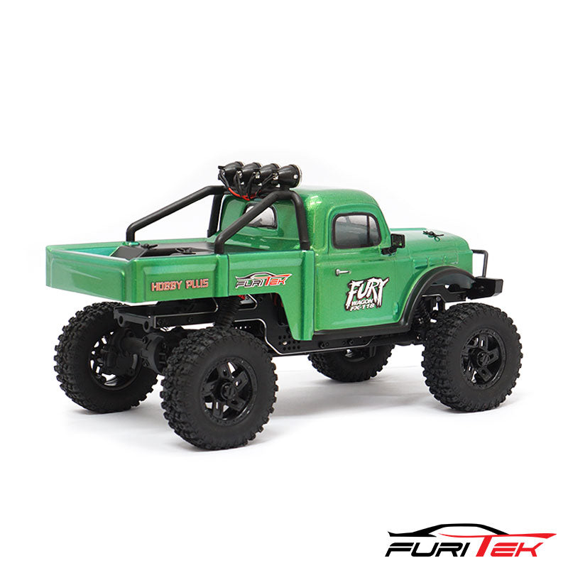Furitek FX118 FURY WAGON RTR BRUSHLESS 1/18 RC CRAWLER KIT (Green)