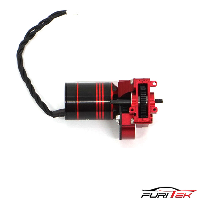 FURITEK MICRO STELLAR TRANSMISSION WITH CEDAR INRUNNER BRUSHLESS SETUP ...