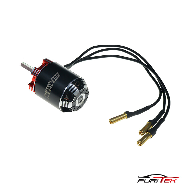 FURITEK DYNAMIK 380-2000KV-4S BRUSHLESS MOTOR FOR 1/10 – Furitek