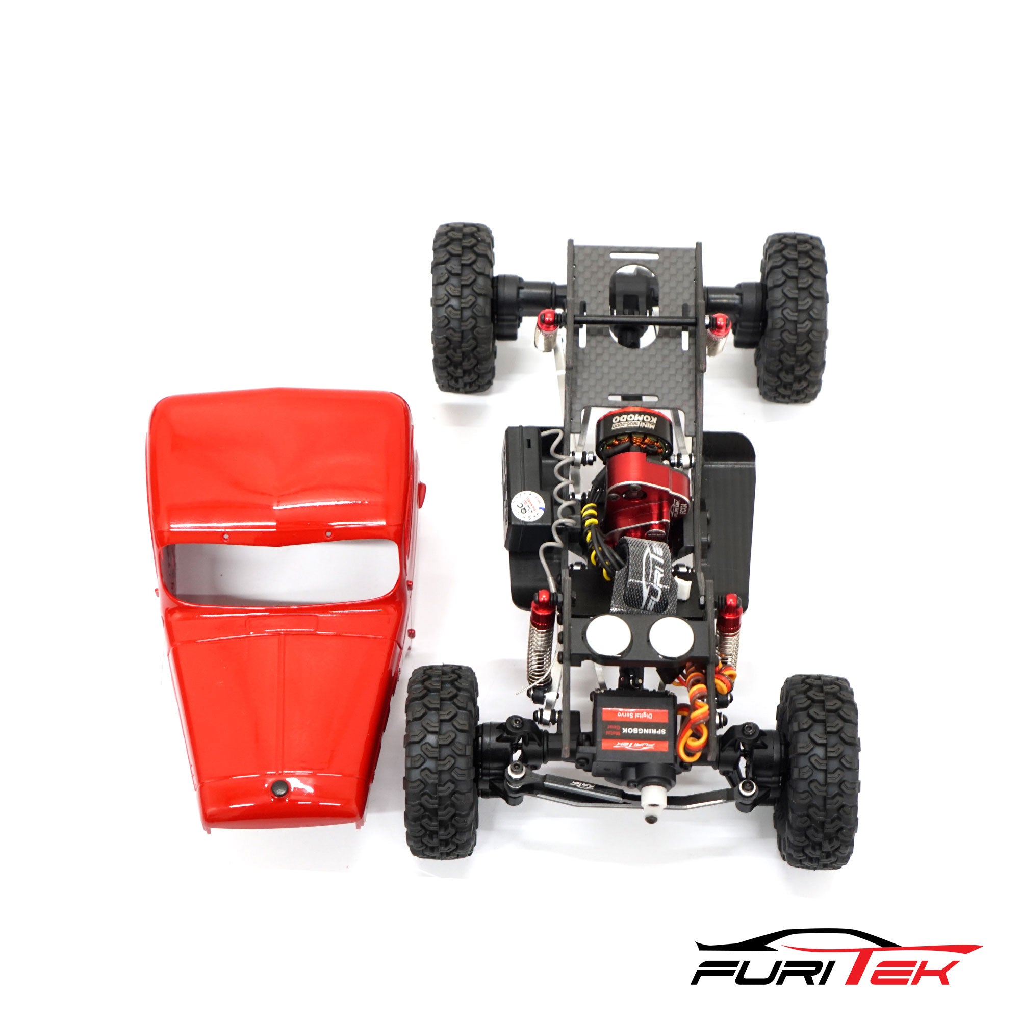 FURITEK CAYMAN PRO 4x4 1/24 CARBON FIBER KIT – Furitek