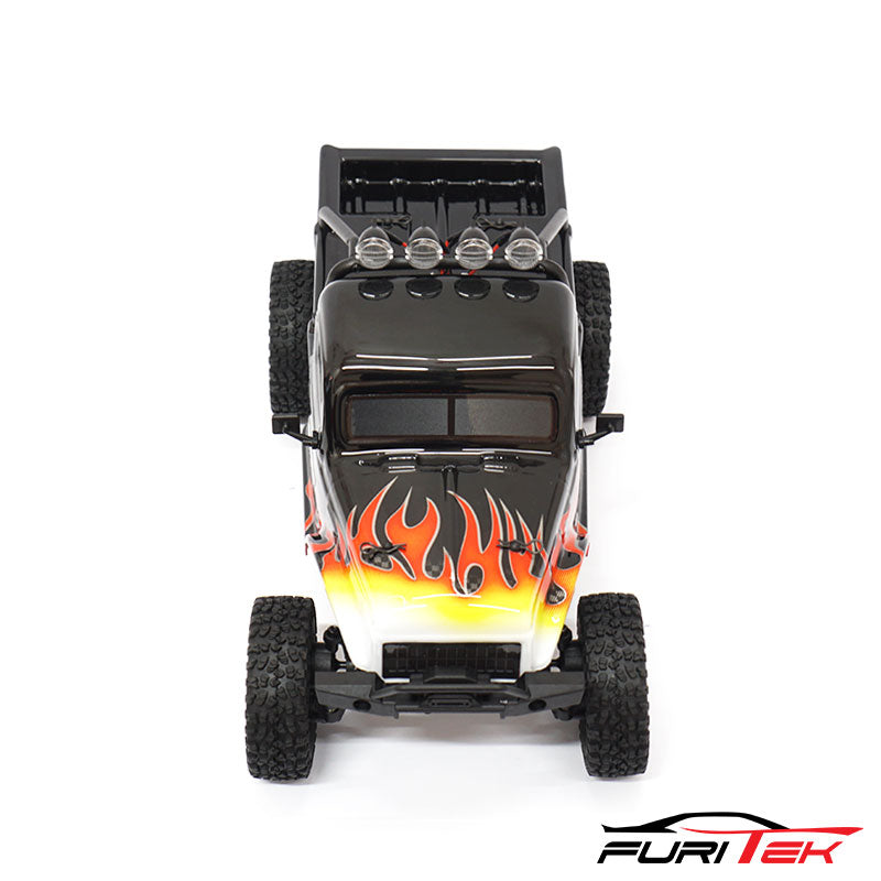 Furitek FX118 FURY WAGON RTR BRUSHLESS 1/18 RC CRAWLER KIT (Black with