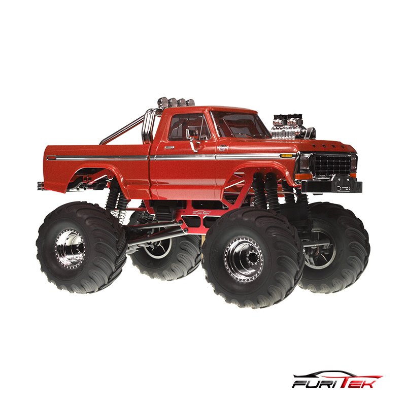 FURITEK RAMPART FRAME KIT FOR TRX4MT RED VERSION – Furitek