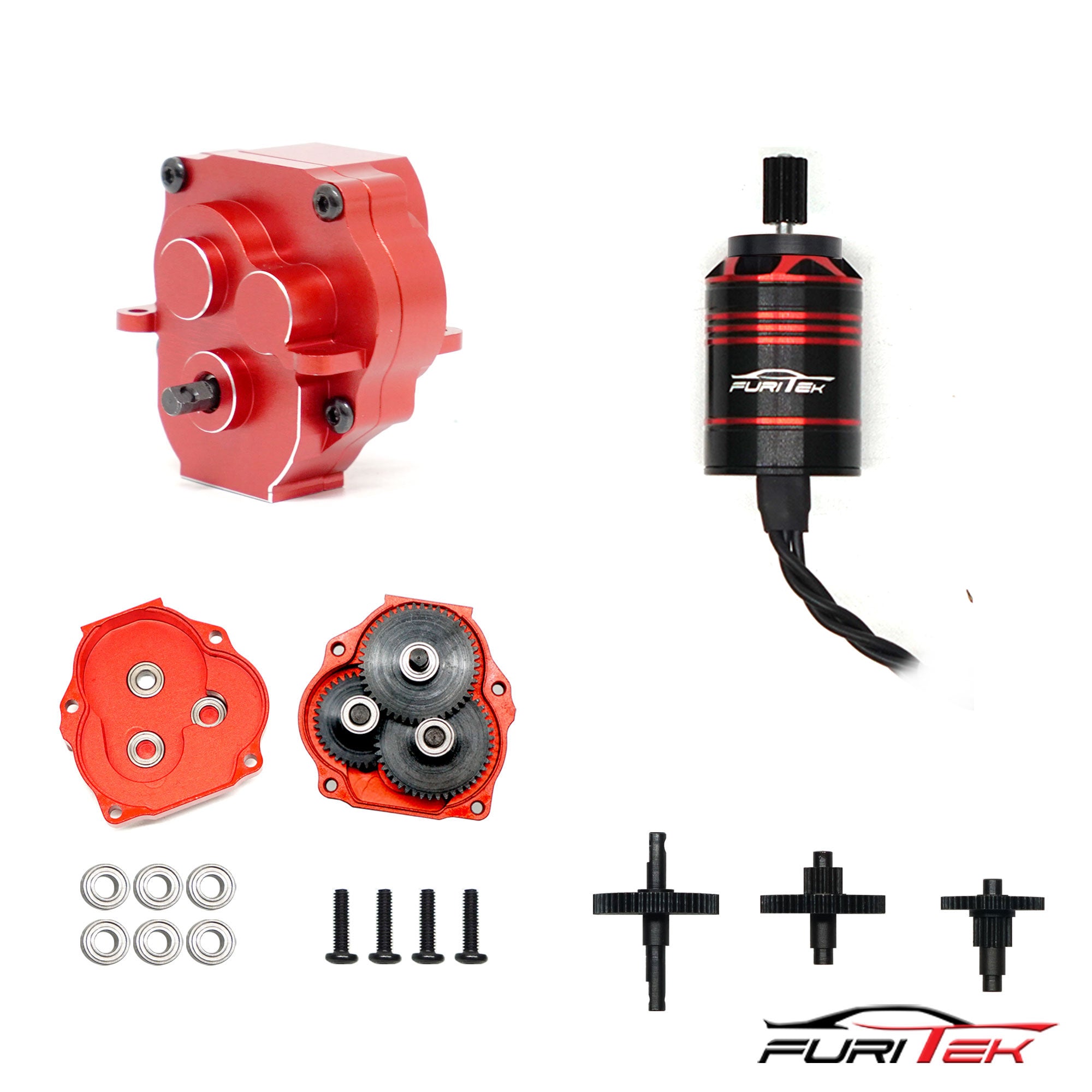 FURITEK MICRO STELLAR 4M TRANSMISSION WITH CEDAR BRUSHLESS INRUNNER fo ...