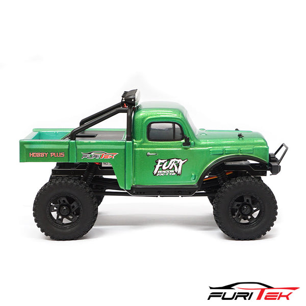 Furitek FX118 FURY WAGON RTR BRUSHLESS 1/18 RC CRAWLER KIT (Green)