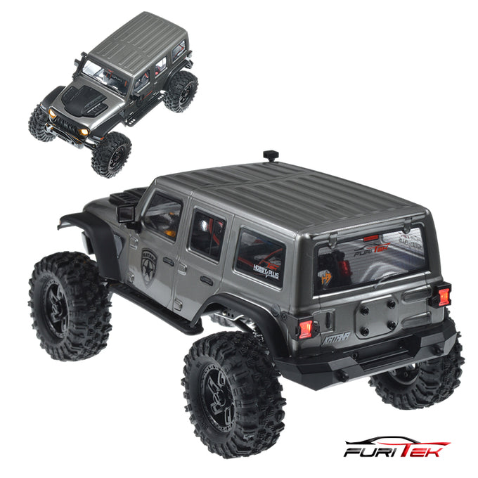 FURITEK FX118 KATANA RTR BRUSHLESS 1/18 RC CRAWLER KIT (GREY) – Furitek