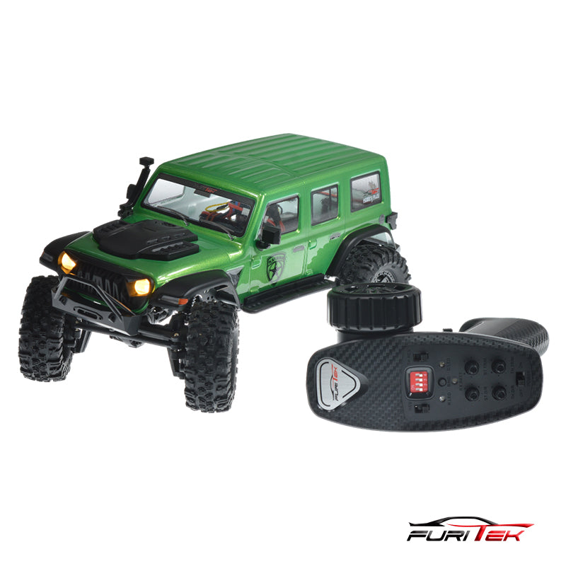 FURITEK FX118 KATANA RTR BRUSHLESS 1/18 RC CRAWLER KIT (GREEN) – Furitek