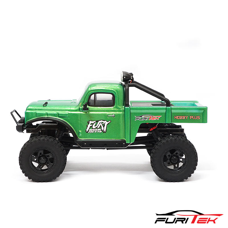 Furitek FX118 FURY WAGON RTR BRUSHLESS 1/18 RC CRAWLER KIT (Green)