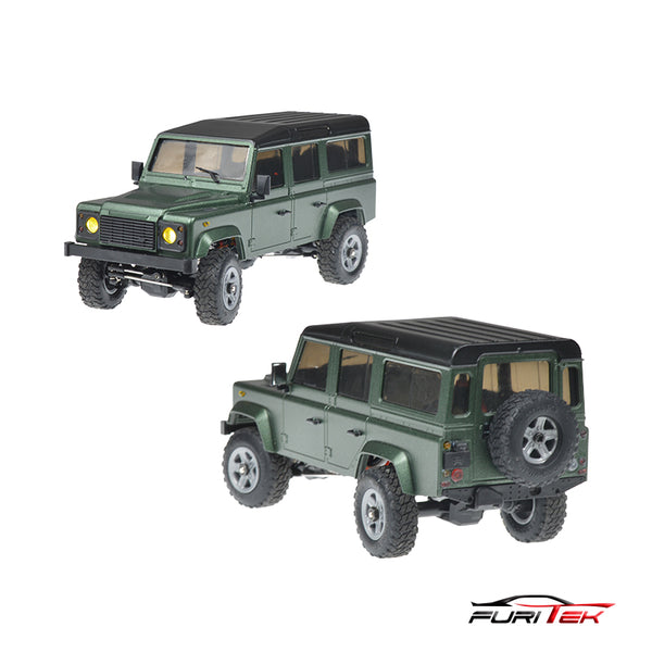FURITEK FX132 TRAIL RAIDER 1/32 Brushless RTR RC Crawler Kit (Green ...