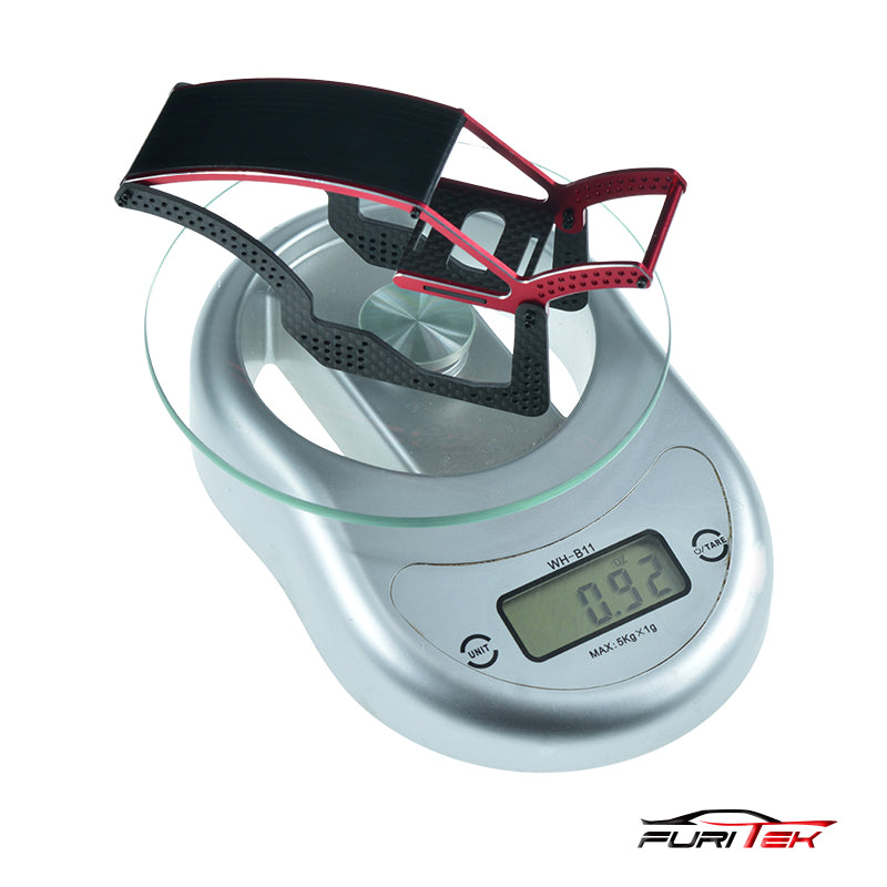 FURITEK BETTLE CARBON FIBER COMP CHASSIS For Furitek FX118 RED version