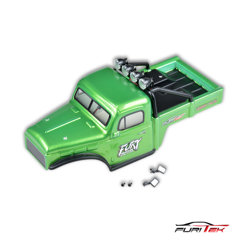 FURITEK GREEN FURY WAGON BODY For FURITEK FX118 – Furitek