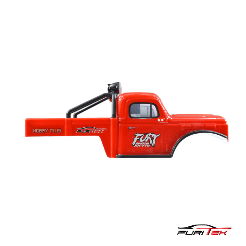 FURITEK RED FURY WAGON BODY For FURITEK FX118 – Furitek