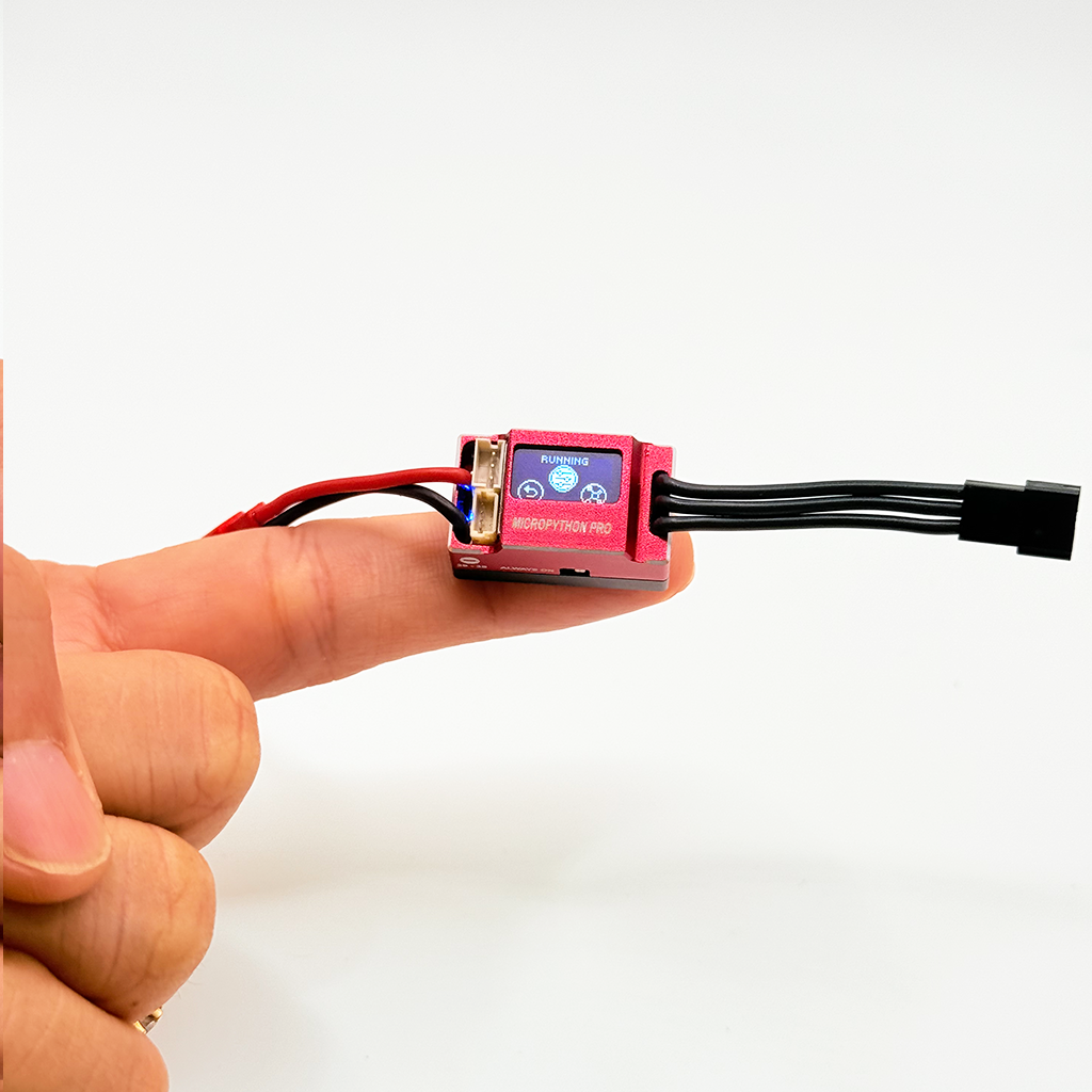 Furitek ShadowCore 2025 – OLED Brushless Power System with MicroPython