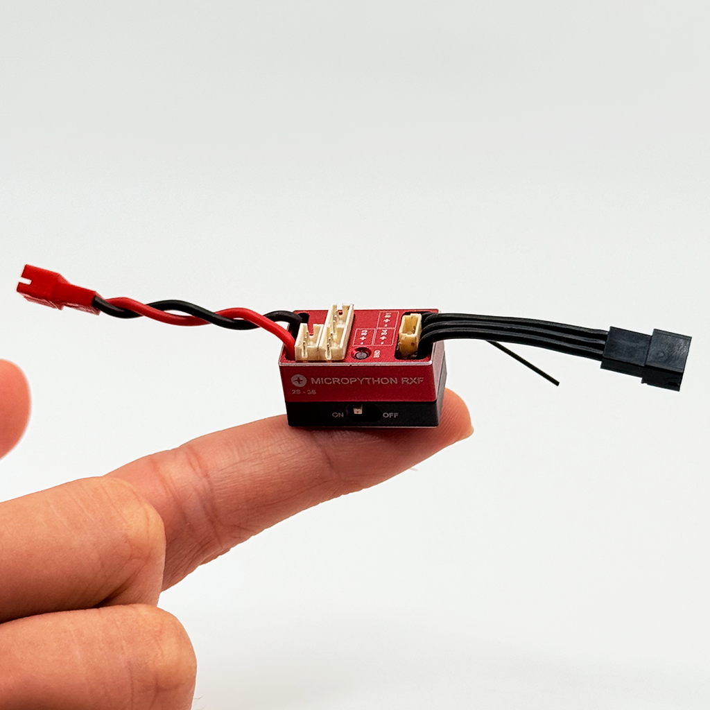 Furitek MicroPython RXF – Micro Crawler Brushless ESC with Built-in RX