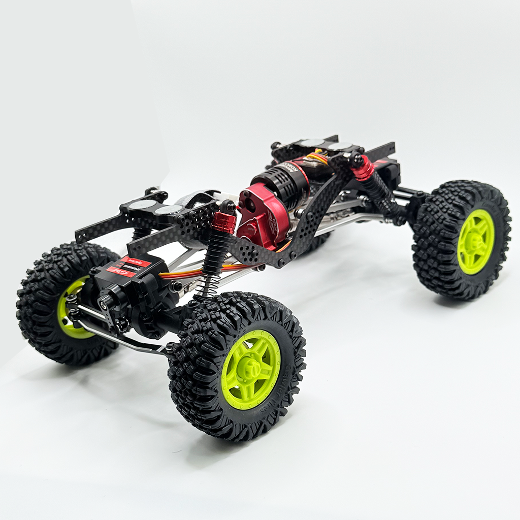 Furitek TerraX Active Pro 4WS – 1/18 ARTR Crawler Champagne Nude Editi