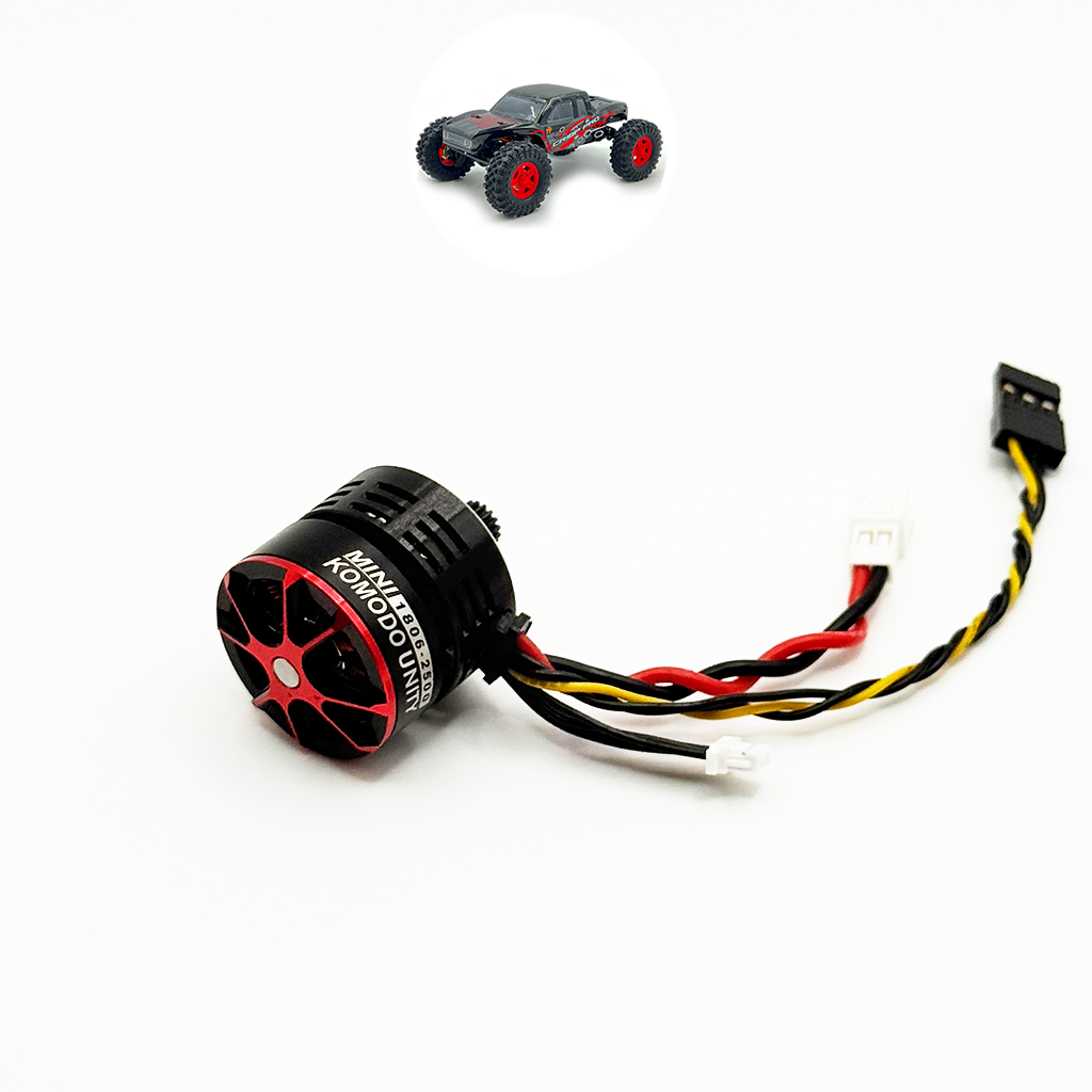 FURITEK MINI KOMODO UNITY 2-in-1 ESC/MOTOR Micro FOC Brushless System ...