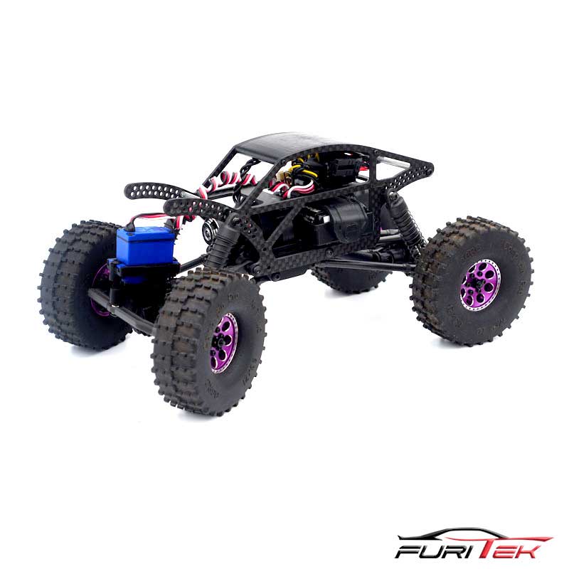 FURITEK BETTLE CARBON FIBER COMP CHASSIS FOR TRAXXAS TRX-4M – Furitek