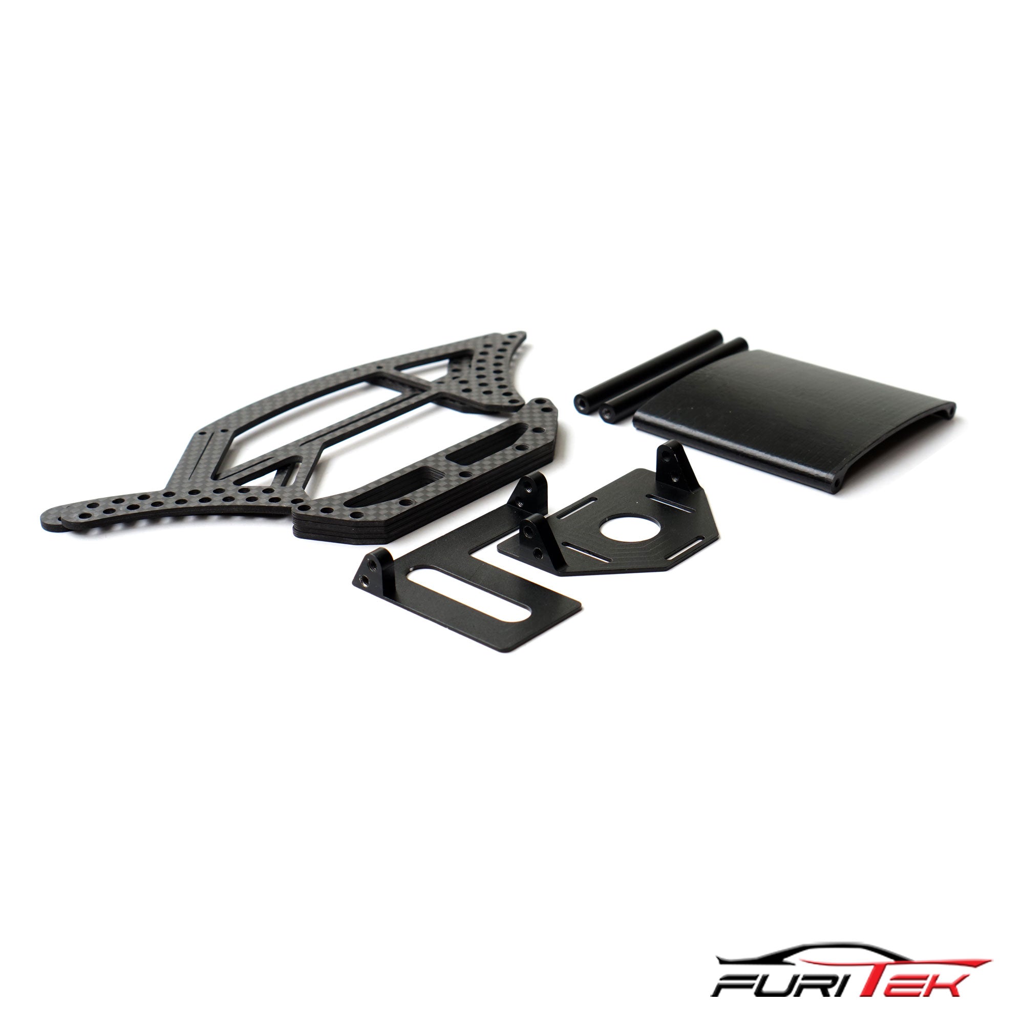 FURITEK BETTLE CARBON FIBER COMP CHASSIS FOR AXIAL UTB18 – Furitek