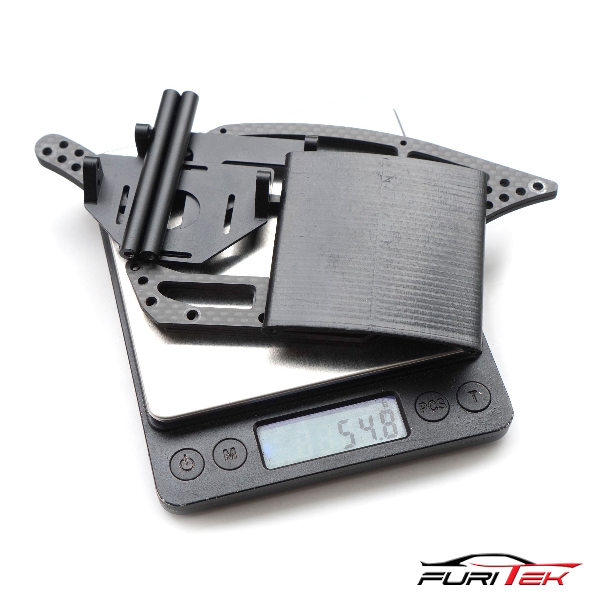 FURITEK BETTLE CARBON FIBER COMP CHASSIS FOR AXIAL UTB18 – Furitek