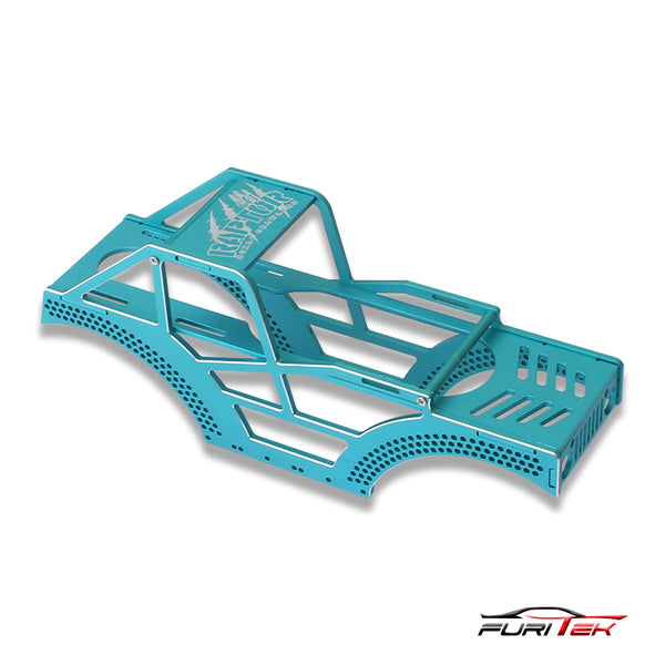 FURITEK RAPTOR ALUMINUM FRAME KIT FOR SCX24 CRAWLERS - BLUE AQUA – Furitek