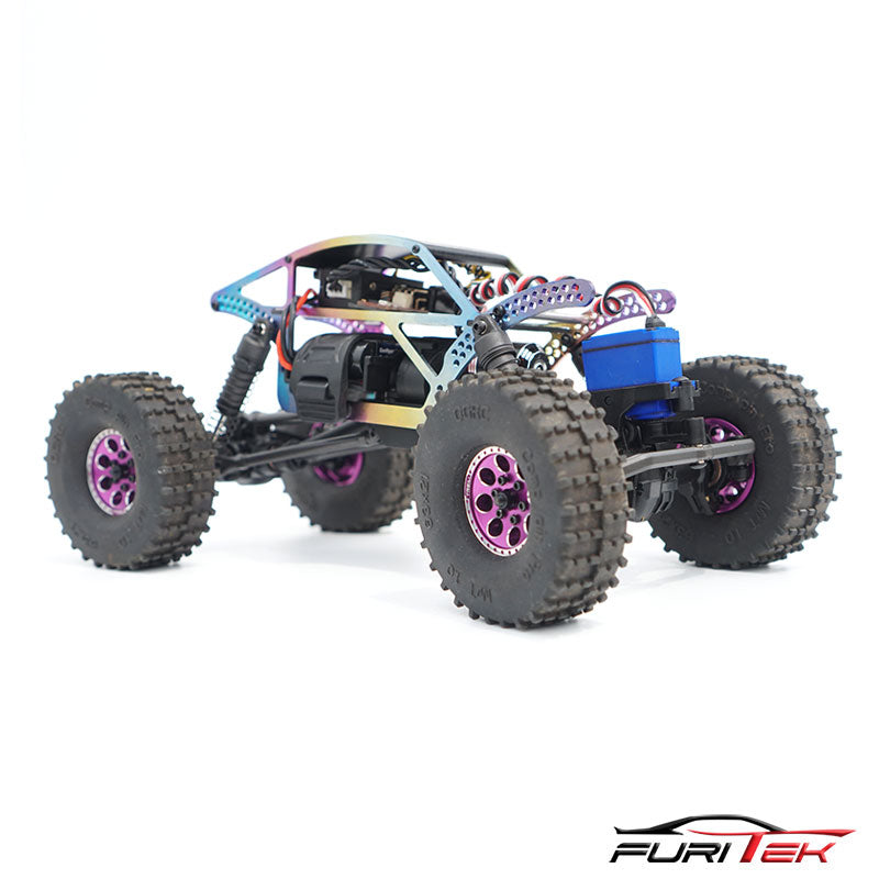 FURITEK BETTLE TITANIUM (RAINBOW) COMP CHASSIS FOR TRAXXAS TRX-4M – Furitek