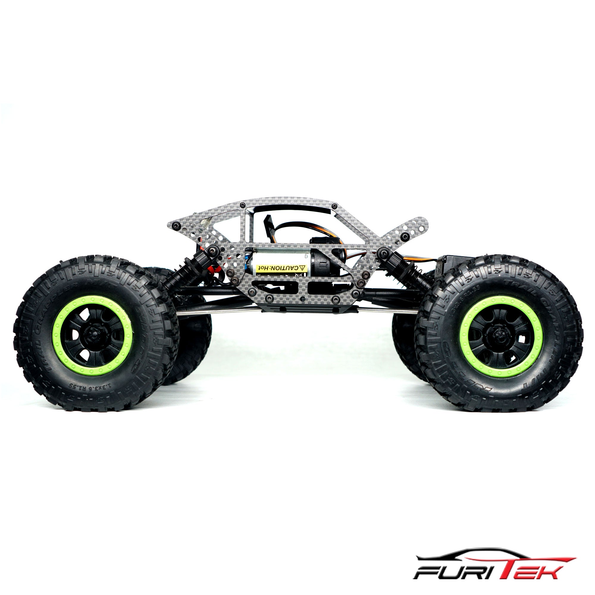FURITEK BETTLE CARBON FIBER COMP CHASSIS FOR AXIAL UTB18 – Furitek