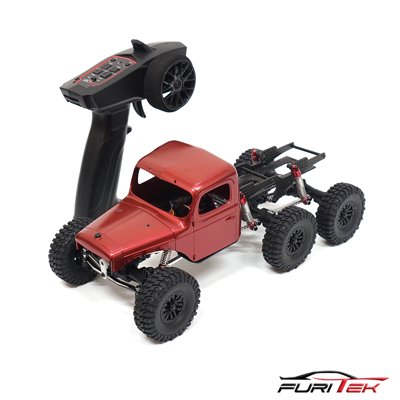 FURITEK CAYMAN PRO 6x6 1/24 CARBON FIBER KIT WITH TX/RX – Furitek