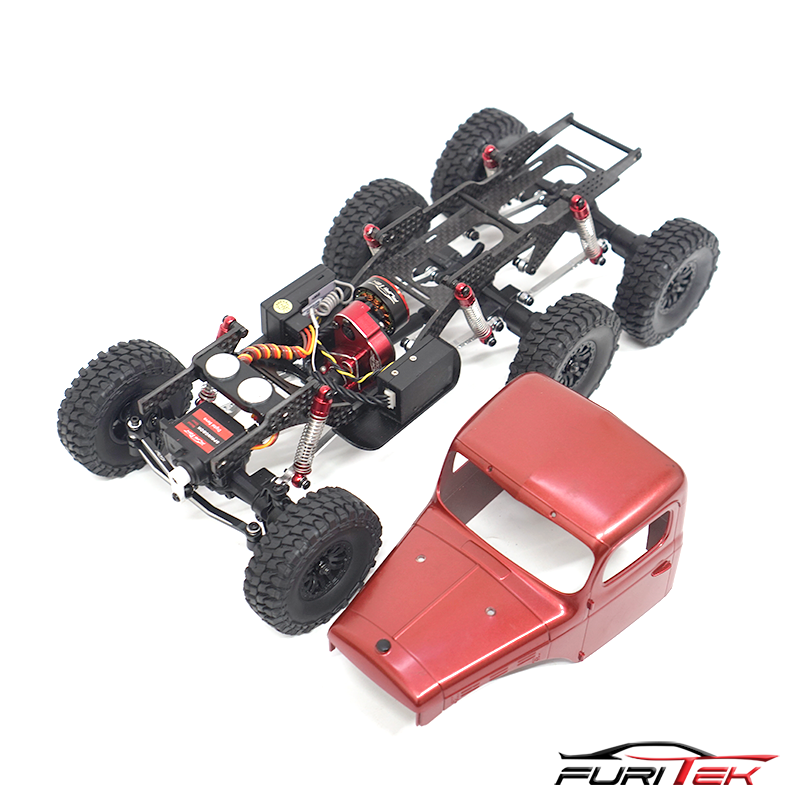 FURITEK CAYMAN PRO 6x6 1/24 CARBON FIBER KIT – Furitek