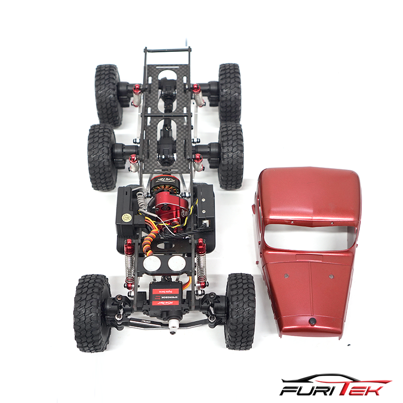 FURITEK CAYMAN PRO 6x6 1/24 CARBON FIBER KIT – Furitek