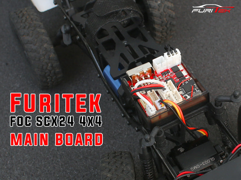 FURITEK TEGU 3S Main Board for Axial SCX24 with FOC Technology (With C ...